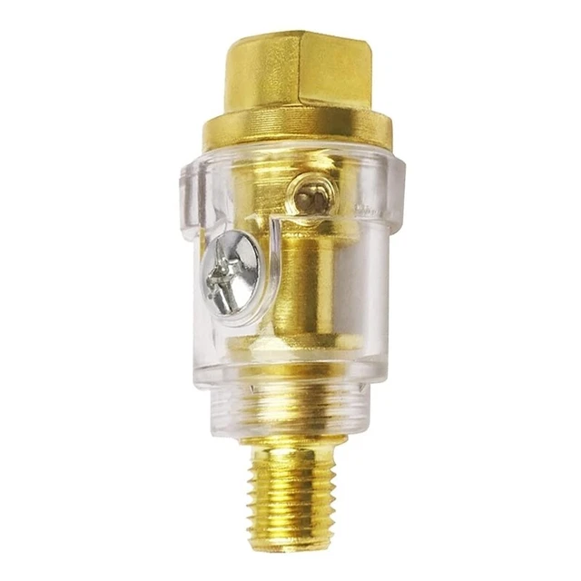 COMPRESSED AIRS TOOL Oiler 1/4Inch BSP Fog Oiler Pneumatic Oiler Oil ...