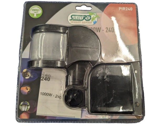 CORNER MOUNT PIR Detector 240* Degree Detection Range ..New In Packaing ...