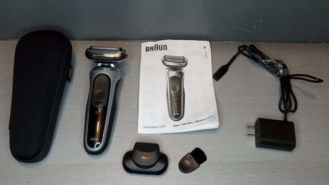 BRAUN SERIES 7 Wet & Dry Electric Shaver Model 5764 Black Beard Trimmer ...