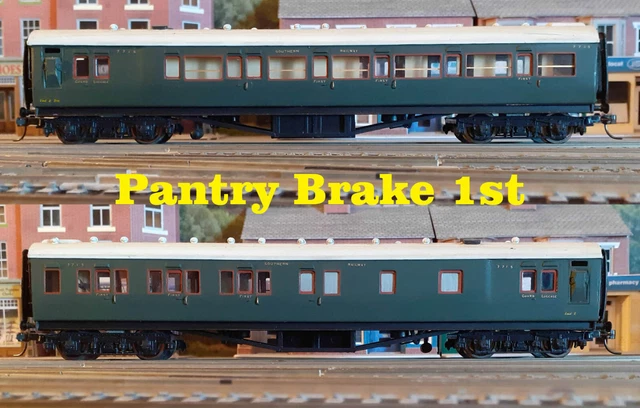 RAKE OF SIX Bsl Kit Built Maunsell Coaches - 00 Gauge £149.00 - PicClick UK