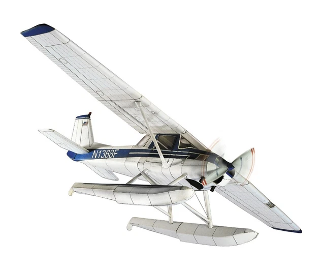 WRITER-SHEET KARTONMODELLBAU CESSNA 150 Aeroplane Papercraft Model Kit ...