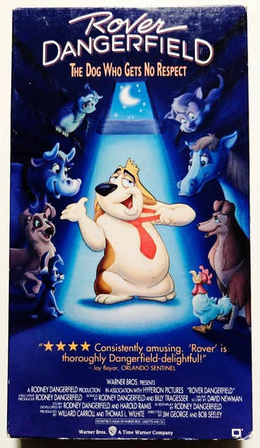 ROVER DANGERFIELD (VHS, 1992) *RARE OOP* 1991 Animated Rodney ...