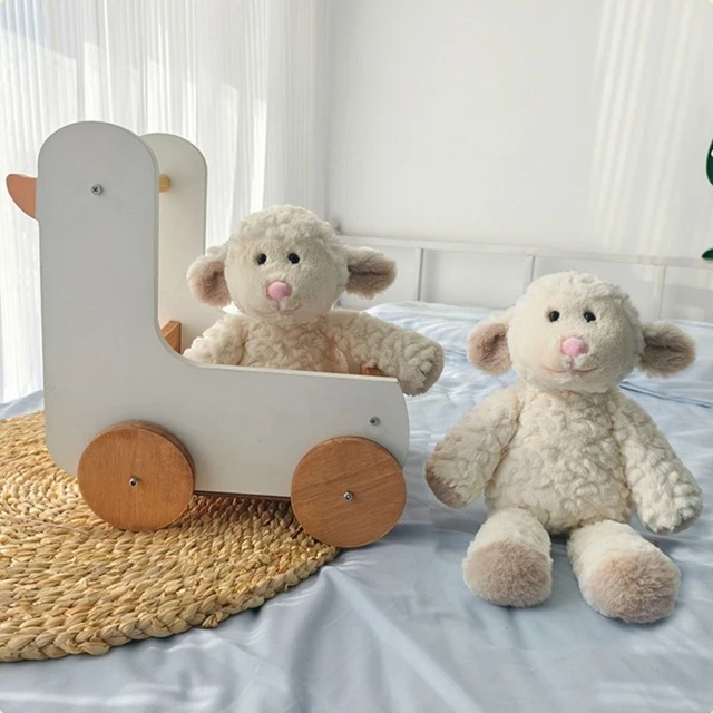 SOFT CARTOON SHEEP Plush Animal Toy Comfort Companion Doll for Children ...