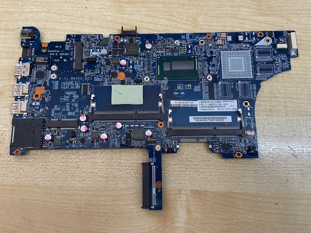 NOVATECH CLEVO W840SU Motherboard Intel i5-4020U DDR3 6-77-W840SUTA-N03 ...