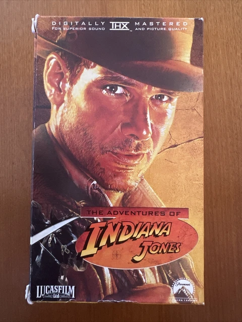 THE ADVENTURES OF Indiana Jones Vhs Video Collection Boxset Pal Oz ...