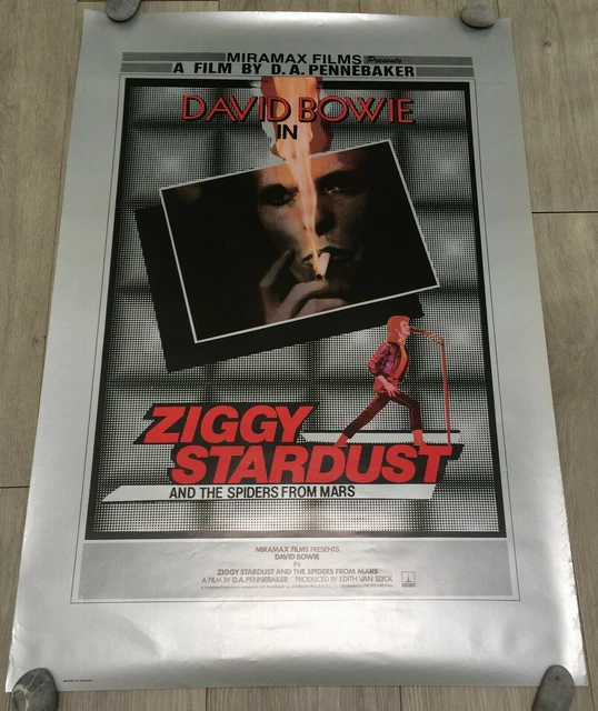 DAVID BOWIE ZIGGY Stardust & The Spiders From Mars 1983 Affiche Originale Uk EUR 180,00 ...