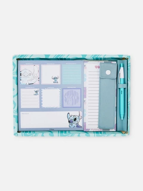 DISNEY LILO & Stitch Weekly Planner/Stationery Set - Primark - Brand ...