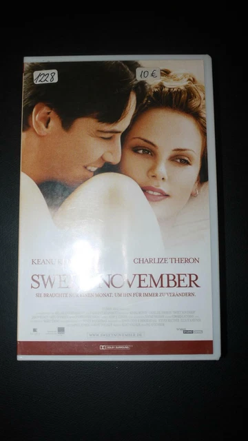 SWEET NOVEMBER KEANU Reeves Charlize Theron VHS VIDEO Kassette (599) EUR 1,00 - PicClick IT
