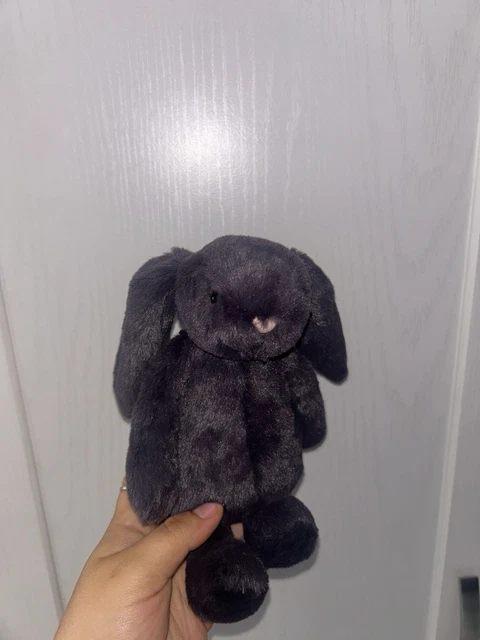 JELLYCAT SMALL BASHFUL Inky Bunny BNWT £83.88 - PicClick UK