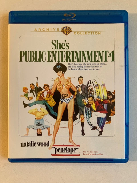 PENELOPE BLU-RAY WARNER Archive Collection 1966 Natalie Wood Region A £ ...