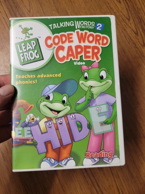 LEAPFROG: TALKING WORDS Factory 2 - Code Word Caper DVD learning ...