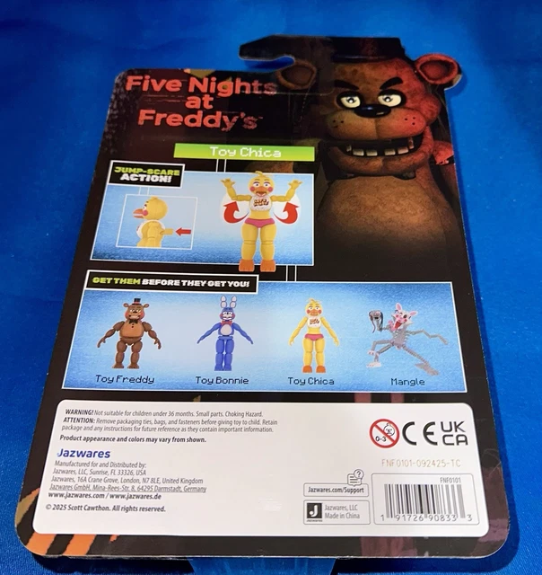 JAZWARES FIVE NIGHTS at Freddy's Action Figure Toy Chica $33.11 ...
