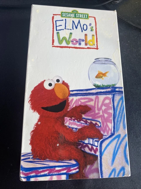 SESAME STREET &ELMO'S World" VHS Video Tape Kids Video 2000 £7.49 ...