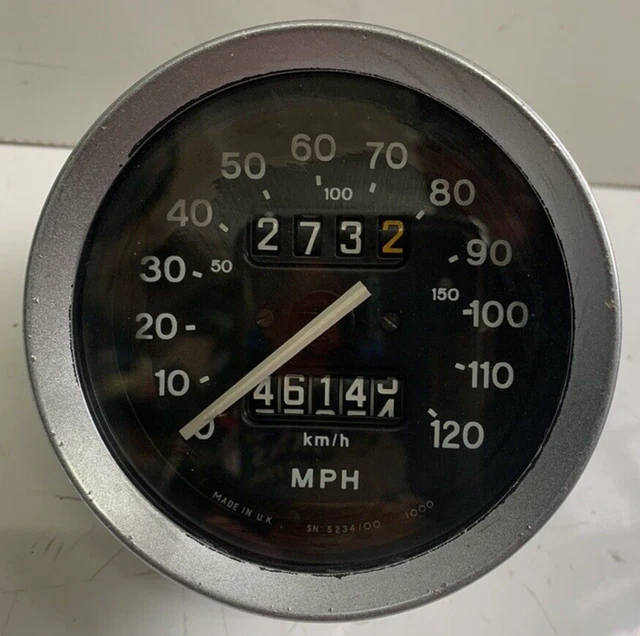 MGB GT & Roadster Speedometer AAU3035 1976-80 Genuine SMITHS speedo ...