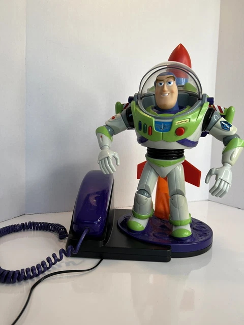 VINTAGE BROOKTEL ORIGINAL Toy Story Buzz Lightyear Takeoff Rocket ...