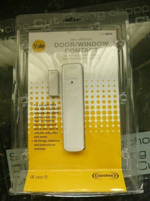 YALE HSA3010 DOOR Window Alarm Contact Sensor New Sealed £14.50 ...