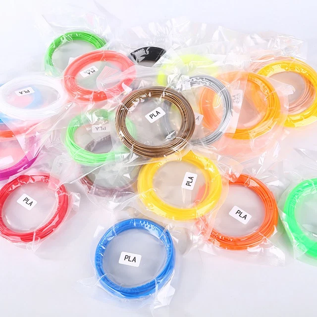 5M PRINTER FILAMENT For 3D Pen and Printer 3D Pen Filament Refills 1 ...