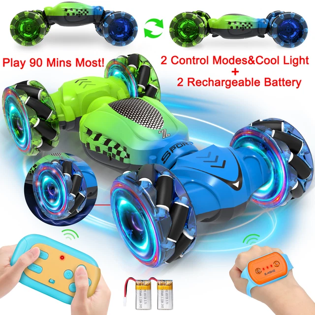 4WD HAND GESTURE 360° RC Stunt Car Sensing Off-Road Remote Control ...