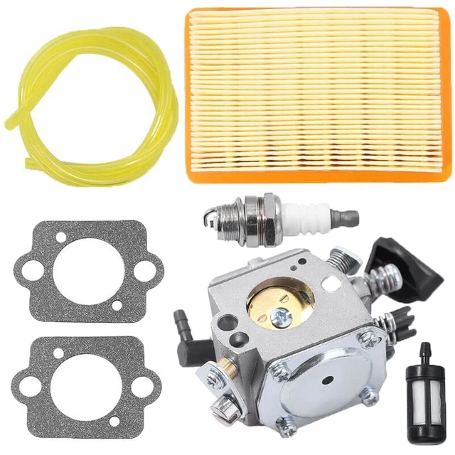 KIT CARBURATEUR DE rechange outils de r??paration joints bougie d'allumage jardi EUR 28,04 ...