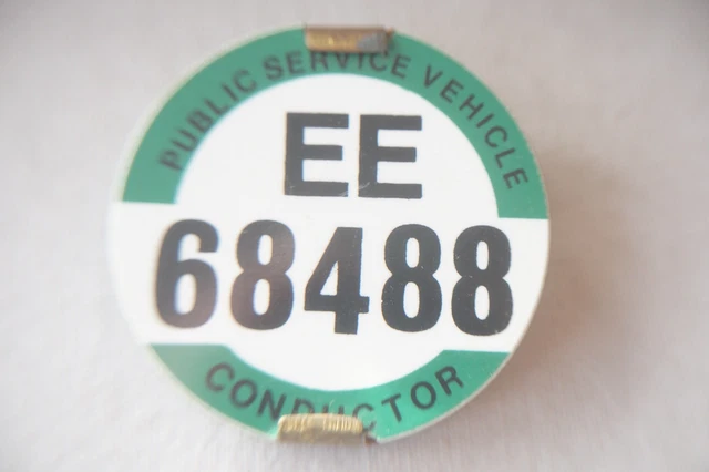 EAST MIDLANDS BUS Conductor Badge Public Service Vehicle PSV EE 68488 £ ...