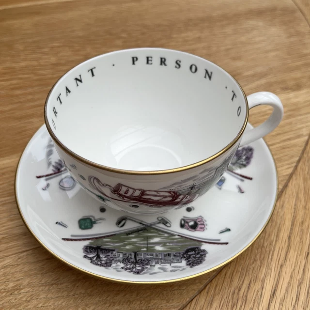 ROYAL WORCESTER TO A VIP Golfer’s Breakfast Cup & Saucer £11.12 ...