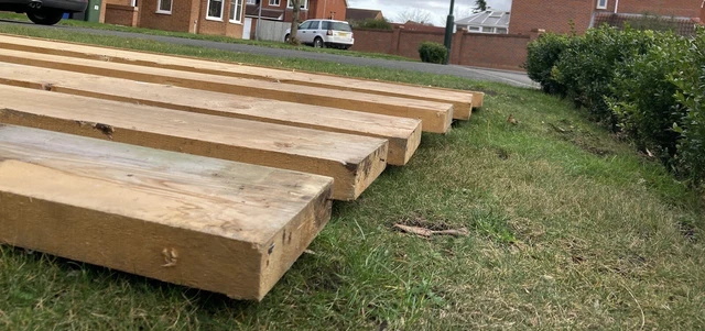 TIMBER JOISTS- IDEAL Decking Bearers. Structural C24 - Ex Pent Roof ...