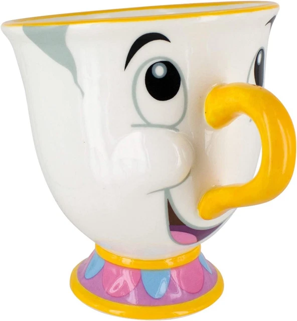DISNEY BEAUTY AND the Beast Chip Mug Tea Cup Ceramic Coffee Officially ...