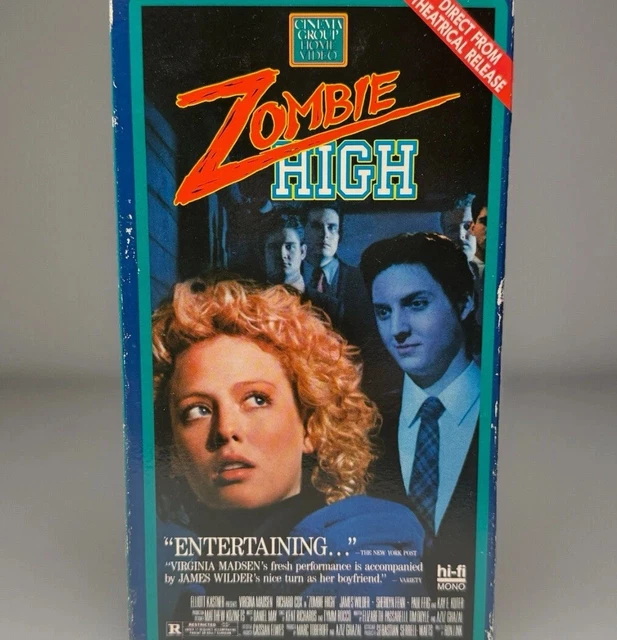 ZOMBIE HIGH VHS Horror Movie Vintage 80s Thriller R-Rated £17.70 ...