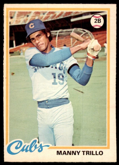 1978 O-PEE-CHEE MANNY Trillo. Chicago Cubs #217 EUR 3,97 - PicClick FR
