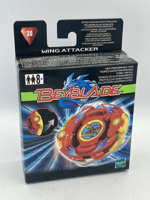HASBRO 2002 BEYBLADE Toupie NEUVE Scellée WING ATTACKER 30 1st GEN ...