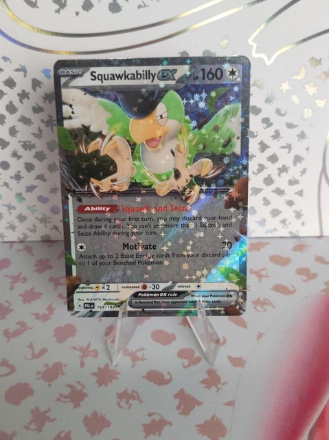 POKEMON TCG - Squawkabilly EX 169/193 - S&V Paldea Evolved - English ...