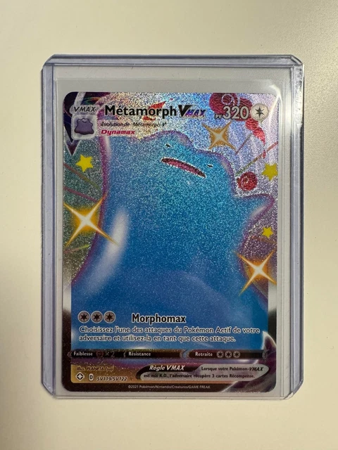CARTE POKEMON METAMORPH SV119/SV122 Vmax SHINY Epée et Bouclier4,5 EB4.5 FR NEUF EUR 10,00 ...