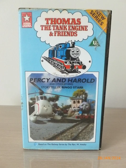 RARE THOMAS THE Tank Engine & And Friends Vhs Video Percy And Harold ...