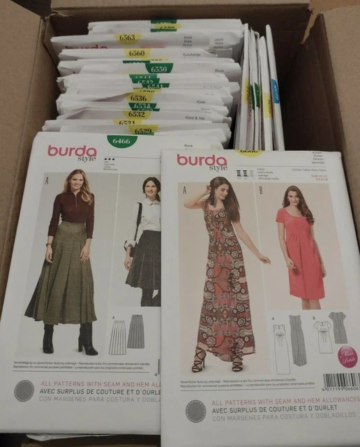 NEW ASSORTED SEWING Patterns Burda Range 6466 - 6613 £5.00 - PicClick UK