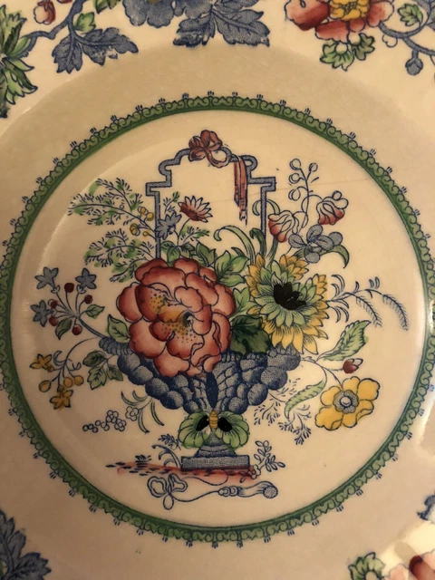 MASONS PATENT IRONSTONE China Plate C4792 Strathmore £4.00 - PicClick UK