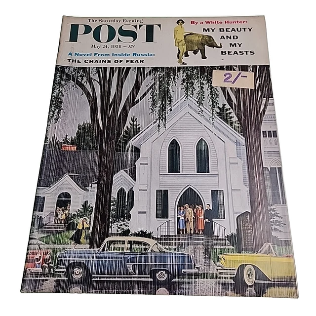 THE SATURDAY EVENING Post May 1958 Magazine £18.00 - PicClick UK