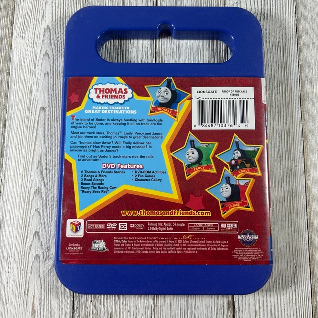 THOMAS & FRIENDS Track Stars DVD 2009 Kids Animation Percy James £5.34 ...