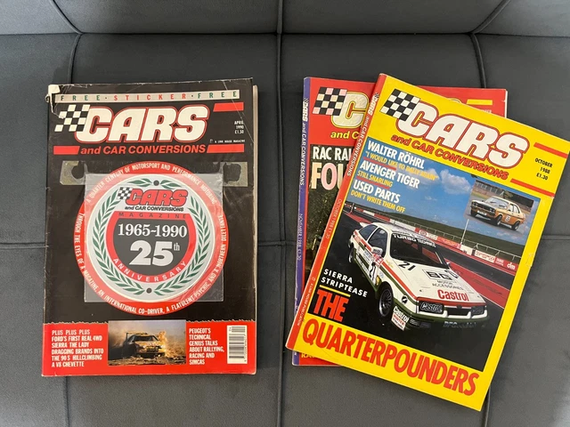 CARS & CAR Conversions Magazine BIG Bundle - 1988-1990 (3 Issues) £0.99 ...
