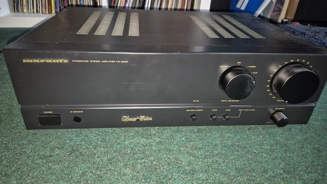 MARANTZ PM55SE VINTAGE Stereo Integrated Amplifier. Recently Serviced ...