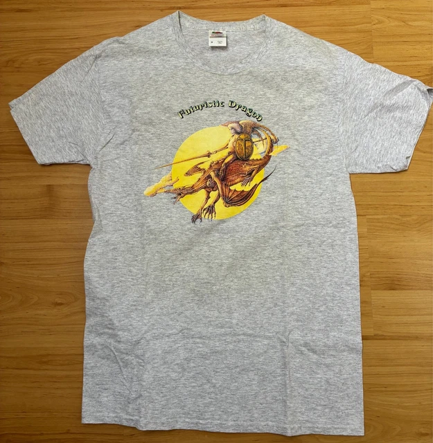 MARC BOLAN T.REX Vintage T-Shirt "Futuristic Dragon" Grey - Size M EUR ...