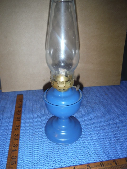 RARE WW2 ERA Kelly Oil Lamp Air Raid Shelter Light Home Front No Tip ...