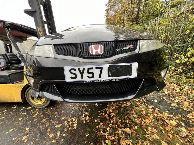 HONDA CIVIC TYPE R Fn2 Front Bumper Black Gp Kit £365.00 - PicClick UK