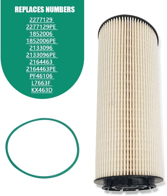 FUEL WATER SEPARATOR Element 1852006PE for Paccar Kenworth Peterbilt ...