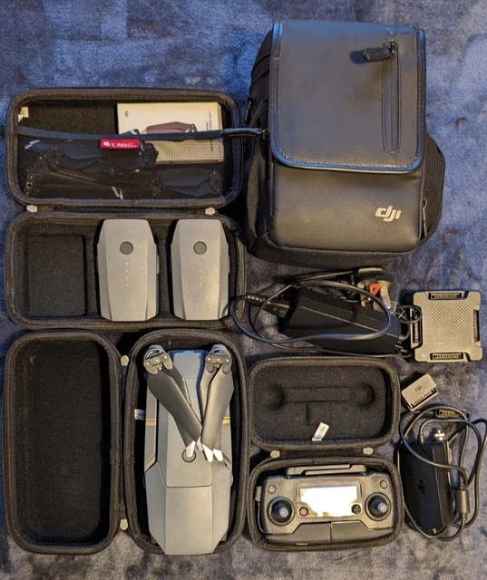 DJI MAVIC PRO Fly More Combo Drone Kit (FAULTY CAMERA) £11.50 - PicClick UK
