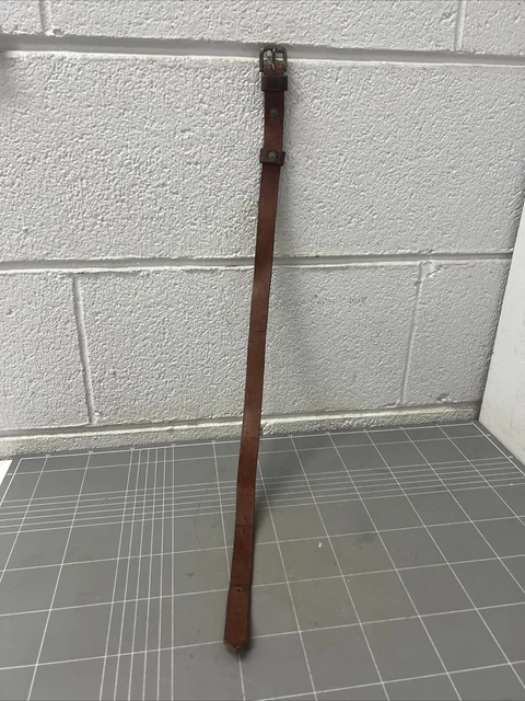 VINTAGE AUSTRALIAN LIGHT Horse Leather Ww1 Aif Ww2 Sam Browne $24.99 ...