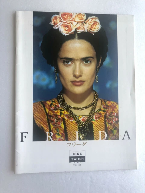 ALFRED MOLINA ”FRIDA” Salma Hayek (Frida Kahlo) movie souvenir program ...