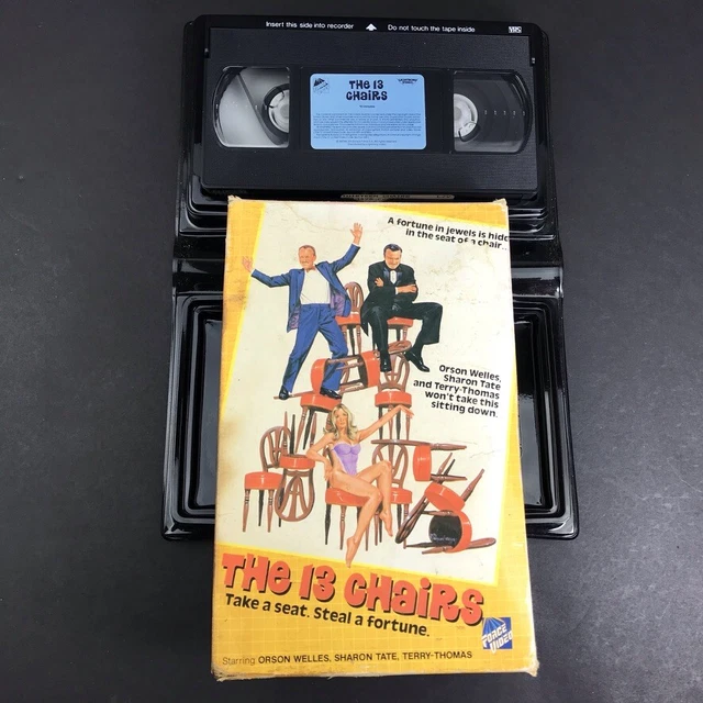 THE 13 CHAIRS 1969 VHS Sharon Tate Orson Welles The Thirteen Chairs ...