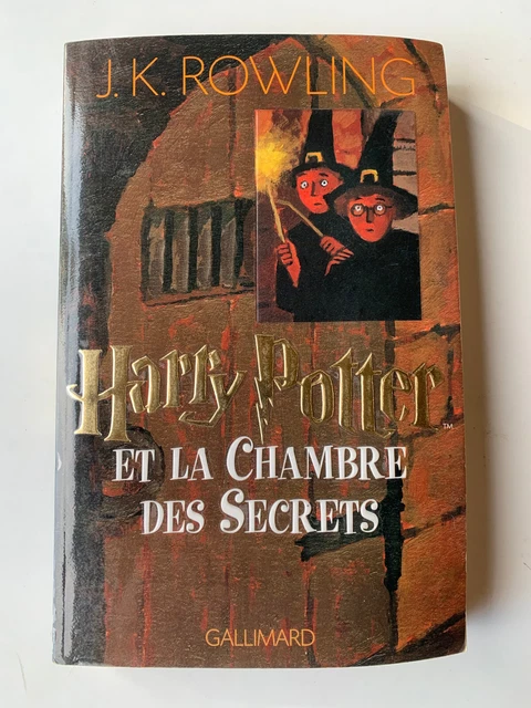 LIVRE HARRY POTTER et La chambre des secrets (tome 2) - JK Rowling ...