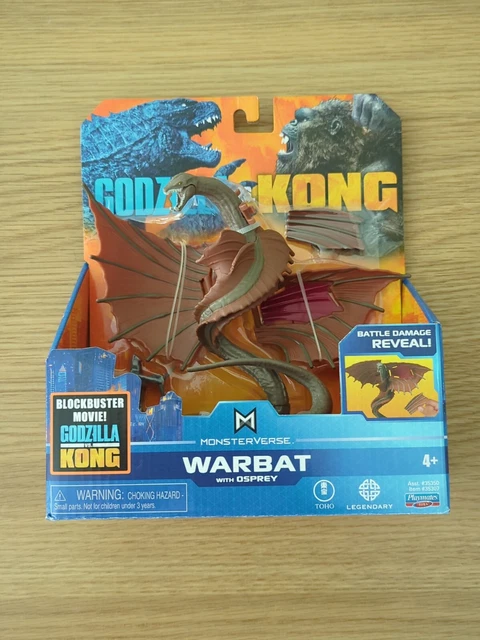 MONSTERVERSE GODZILLA VS. Kong Modellino Warbat 6" con Osprey ...