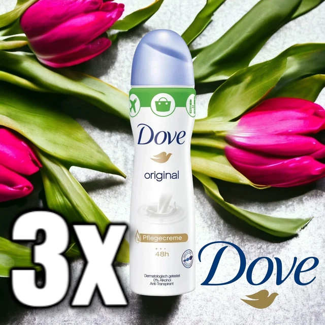3X DOVE DEO Spray Original 48h (3X 75ml) EUR 8,40 - PicClick FR